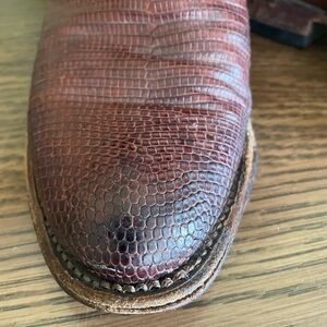 Tecovas | Shoes | Vintage Lizard Skin Roper Boots | Poshmark